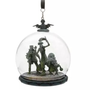 Haunted Mansion Hitch Hiking Ghost Globe Ornament