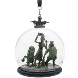 Haunted Mansion Hitch Hiking Ghost Globe Ornament