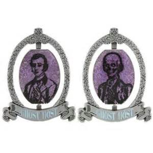 Disney Haunted Mansion Ghost Host Spinner - Pin