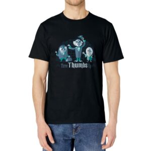 The Haunted Mansion Three Thumbs Up Hitchhiking Ghosts T-Shirt