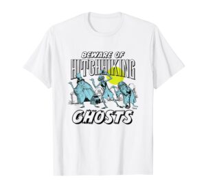 haunted mansion - hitchhiking ghost t-shirt