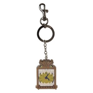 loungefly disney haunted mansion clock keychain