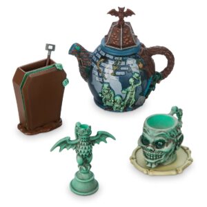 disney parks haunted mansion mini tea set