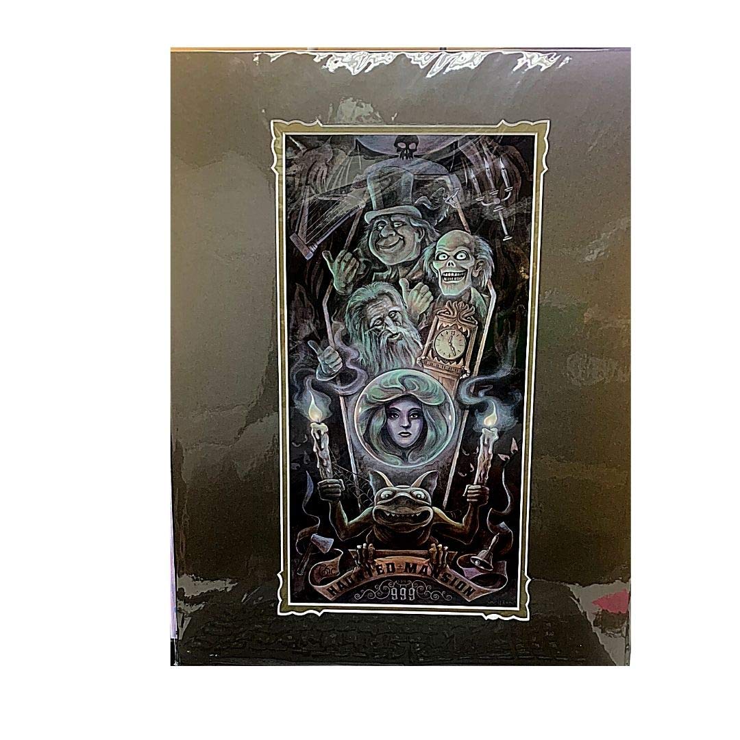 Print Disney Haunted Mansion Ghoulish Delight by Darren Wilson