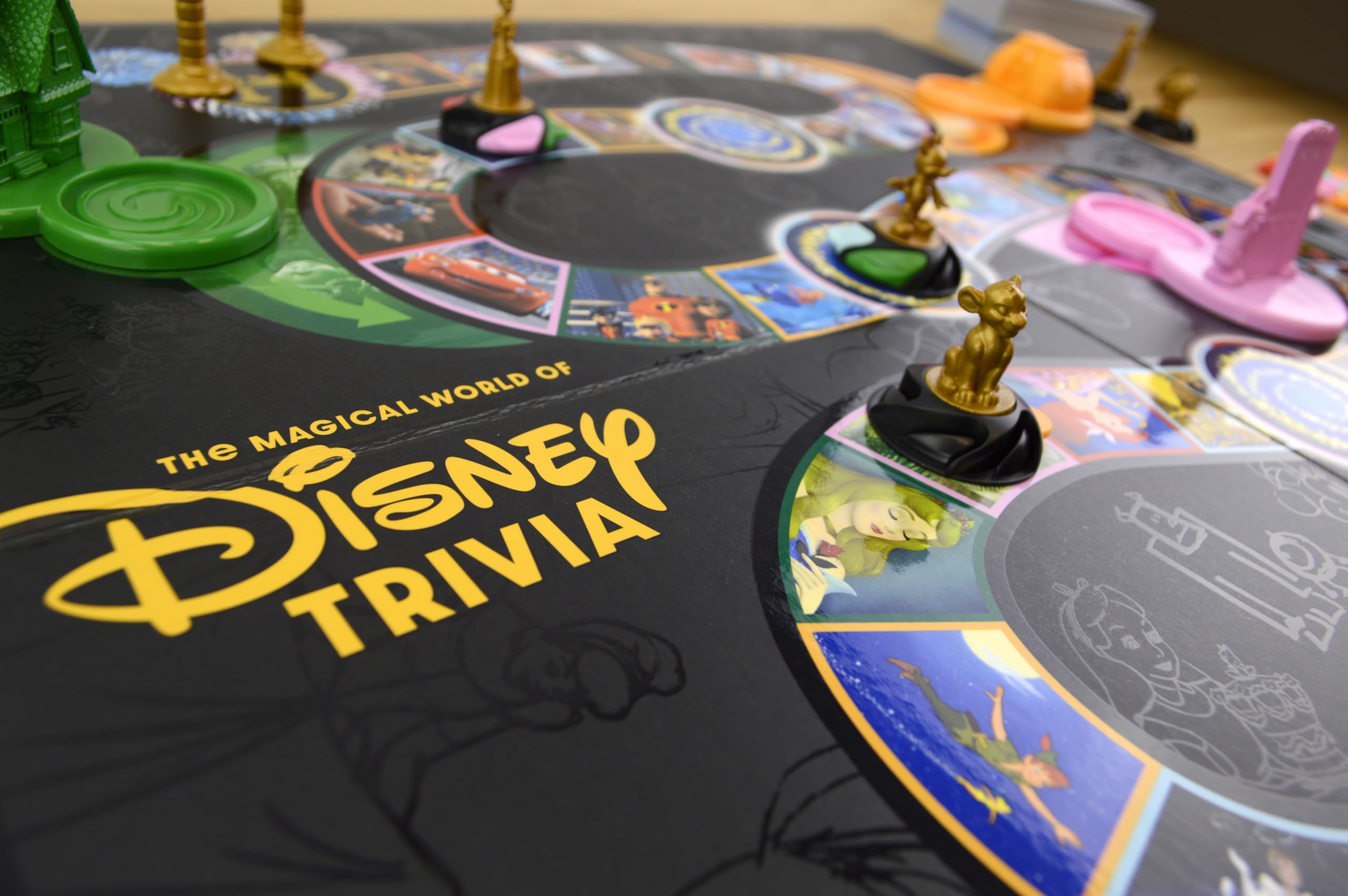 The Magical World of Disney Trivia Game, Family Board Games for Kids and Adults, Disney Gifts, Disney Merchandise, Disney Toys, Games for Family Game Night, Disney Board Games Ages 6, 7, 8, and Up