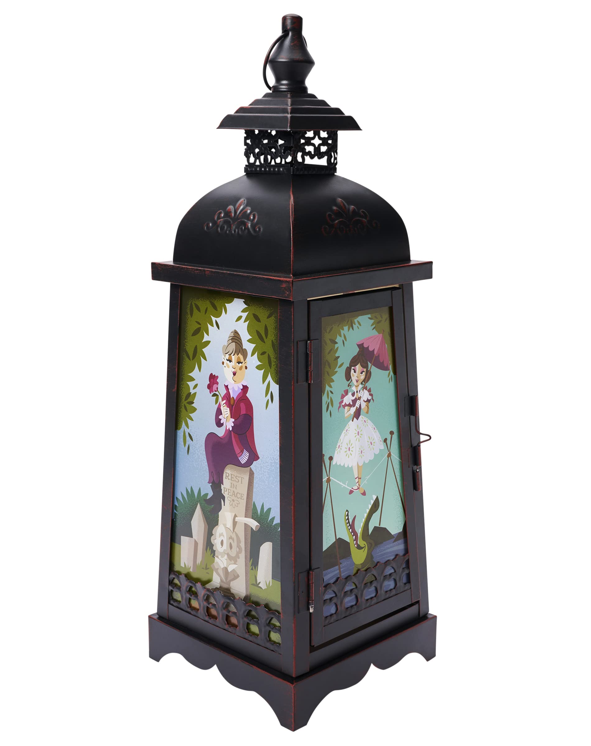 Spirit Halloween Disney The Haunted Mansion Lantern | Officially Licensed | Halloween Decor | Home Décor | Indoor Décor