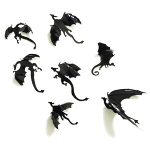 honbay pvc 3d dragon decorative wall decals wall stickers for home wall decoration