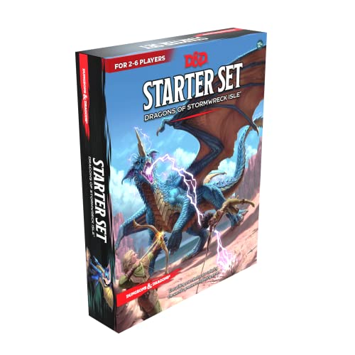 D&D Starter Set: Dragons of Stormwreck Isle, for ages 12 Years & Up