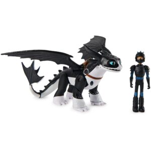 dreamworks dragons adventure set, tom and thunder figures, the nine realms, kids toys for age 4 and up