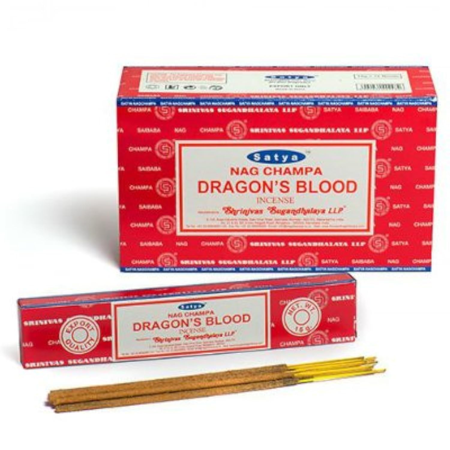 Satya Dragon's Blood Incense Sticks 180 Grams Box