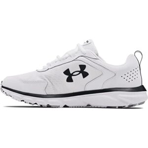 under armour men's charged assert 9, white (101)/white, 7 x-wide us