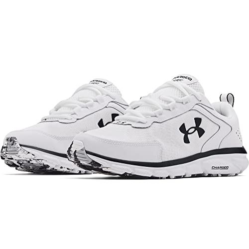 Under Armour Men's Charged Assert 9, White (101)/White, 7 X-Wide US