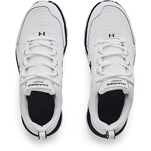 Under Armour Men's Charged Assert 9, White (101)/White, 7 X-Wide US