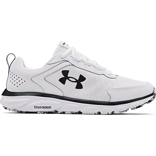 Under Armour Men's Charged Assert 9, White (101)/White, 7 X-Wide US