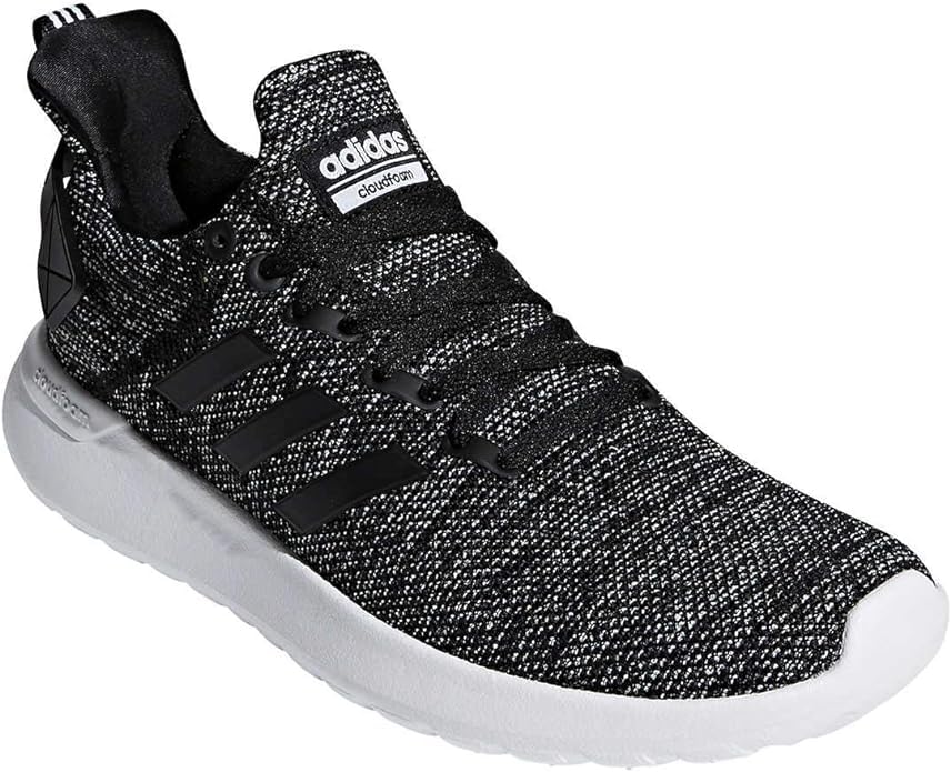 adidas Mens Lite Racer BYD Athletic Running Shoes, Core Black/Cloud White, 10 US