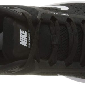 Nike Men's Air Zoom Structure 23 Trail Running Shoe, Black White Anthracite, 11.5