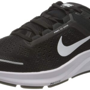 Nike Men's Air Zoom Structure 23 Trail Running Shoe, Black White Anthracite, 11.5