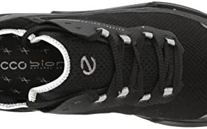 ECCO Men's Biom 2.1 Low Textile Trail Running Shoe, Black/Black/Magnet, 8-8.5