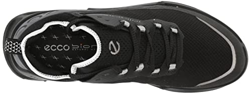 ECCO Men's Biom 2.1 Low Textile Trail Running Shoe, Black/Black/Magnet, 8-8.5