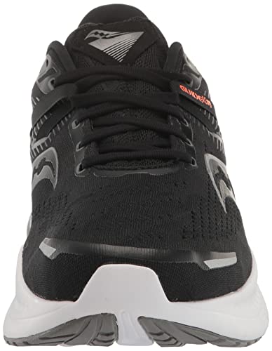 Saucony Men's Guide 16 Sneaker, Black/White, 11