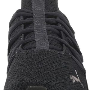 PUMA Men's AXELION VELOCITY MARBLE Cross Training Sneaker, Parisian Night-Cool Dark Gray, 13