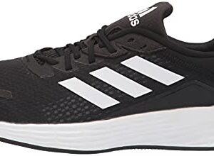 adidas Men's Duramo SL Trail Running Shoe, Black/White/Black, 14