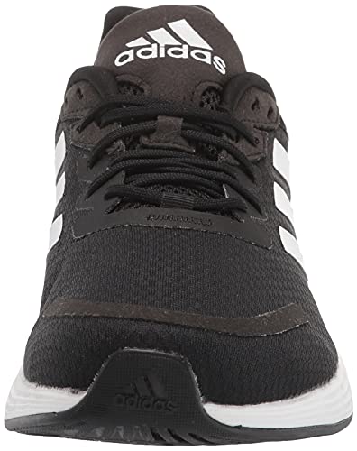 adidas Men's Duramo SL Trail Running Shoe, Black/White/Black, 14