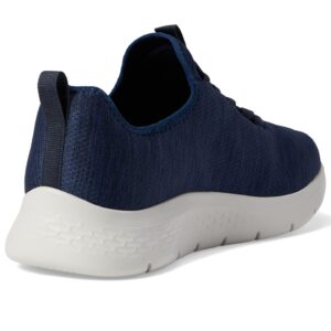 Skechers Men's GOwalk Flex-Athletic Slip-On Casual Walking Shoes with Air Cooled Foam Sneakers, Navy/Blue 2, 9