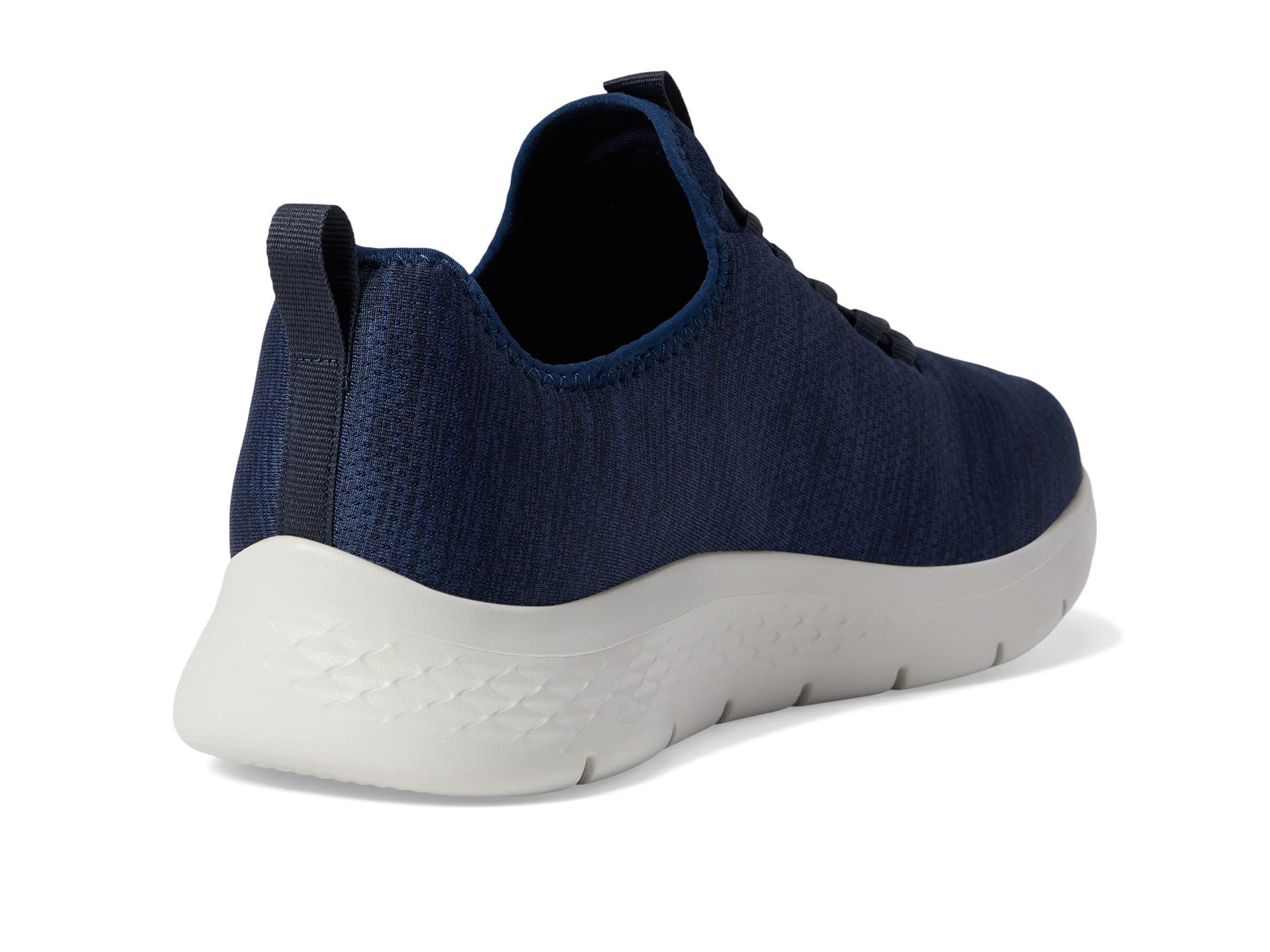 Skechers Men's GOwalk Flex-Athletic Slip-On Casual Walking Shoes with Air Cooled Foam Sneakers, Navy/Blue 2, 9