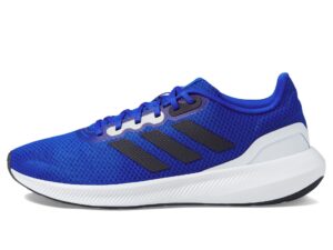 adidas men's run falcon 3.0 shoe, lucid blue/ink/white, 10