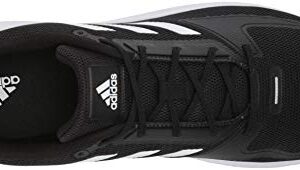 adidas mens Runfalcon 2.0 Running Shoe, Black/White/Grey, 8 US