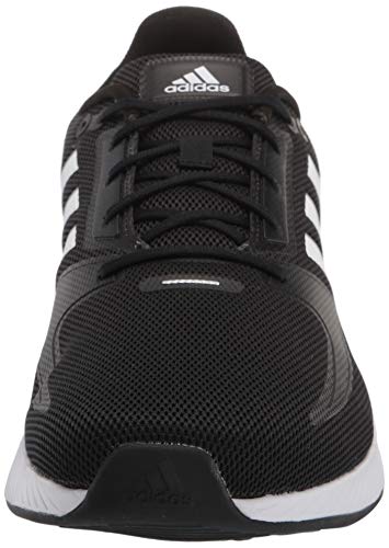 adidas mens Runfalcon 2.0 Running Shoe, Black/White/Grey, 8 US