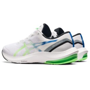 ASICS Men's GEL-PULSE 13 Running Shoes, 11.5, WHITE/BRIGHT LIME