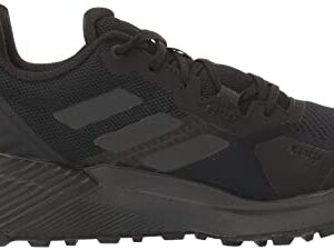 adidas Men's Terrex Soulstride Shoes Running, Black/Carbon/Grey, 11