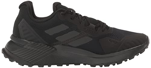 adidas Men's Terrex Soulstride Shoes Running, Black/Carbon/Grey, 11