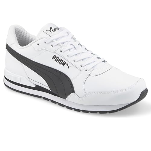 PUMA - Mens St Runner V3 L Shoes, Size: 12 M US, Color White Black