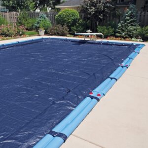 In The Swim 16' x 32' Rectangle Inground Winter Cover - Economy - 8 Year - 7 x 7 Scrim