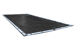 pool mate 381632r-pm black mesh winter pool cover for in-ground swimming pools, 16 x 32-ft. in-ground pool