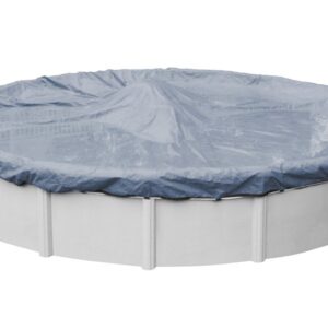 Robelle 3424-4 Pool Cover for Winter, Premier, 24 ft Above Ground Pools