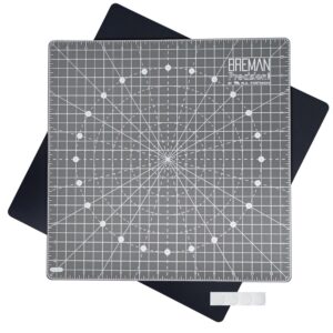 wa portman rotating self healing cutting mat set - 13x13 inch rotating cutting mat for sewing - quilting cutting mats - rotary cutter mat - rotating cutting mat for quilting - rotary cutting mat