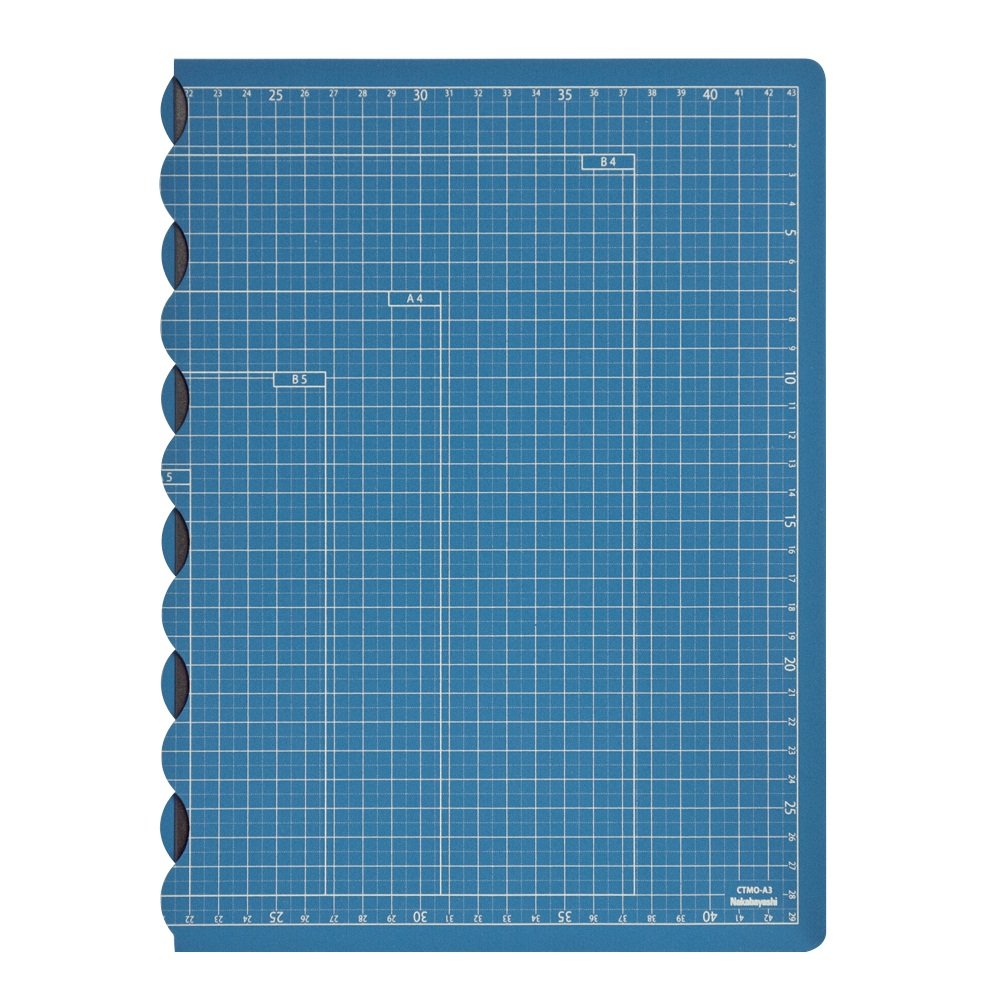 Nakabayashi CTMO-A3 Cutter Mat, Folding Cutting Mat, A3