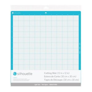 Silhouette Cameo 4 Mat Variety Pack Includes (1) 24 inch mat, (1) 12 inch Standard Mat,(1) 12 inch Strong Mat, (1) 12 inch Light Hold Mat and Free Bonus Designs