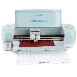 SOMOLUX Standard-Grip Adhesive Cutting Mat 3pcs Competible with Silhouette Cameo, Kricut Die Cutting Machine, 12 ×24, 12 ×12,12 ×8 Clear