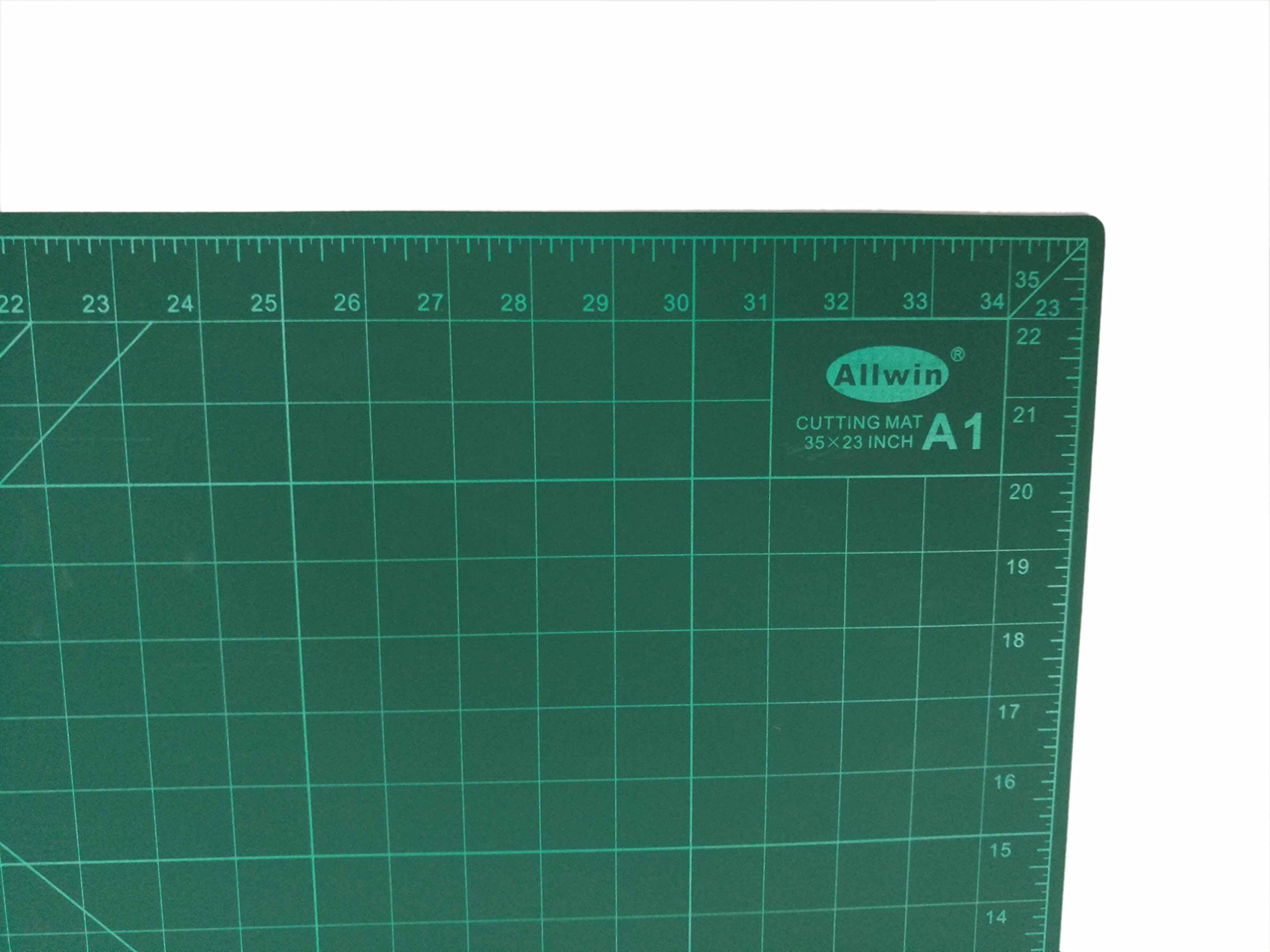 FixtureDisplays 23 x 35" Vantage Cutting Mat Green 18150-23X35-NPF