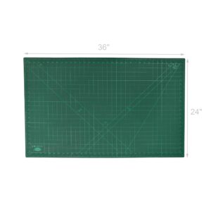 FixtureDisplays 23 x 35" Vantage Cutting Mat Green 18150-23X35-NPF