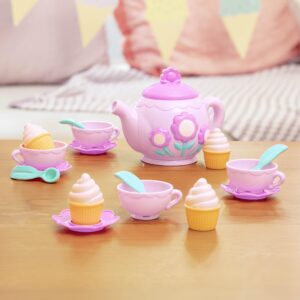 Battat- Play Circle- Singing Teapot – Toy Food – Pretend Play- Kitchen Set – 3 years + (17 Pcs)