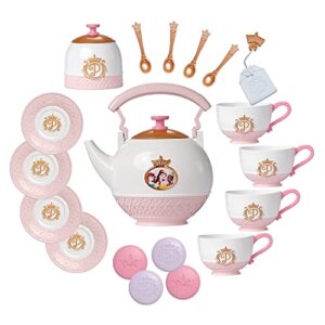 disney princess style collection tea set for 4! includes 21 pieces [amazon exclusive]