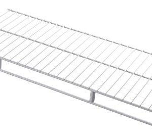 Rubbermaid 3D9900WHT, 4' Length, White