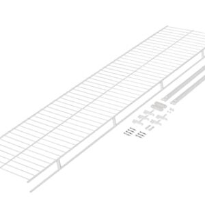 Rubbermaid 3D9900WHT, 4' Length, White