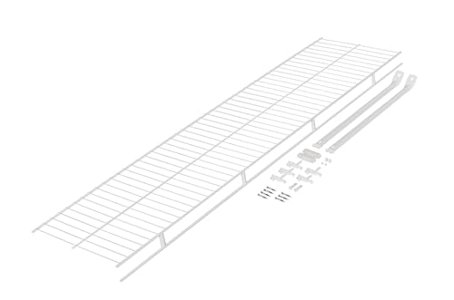 Rubbermaid 3D9900WHT, 4' Length, White